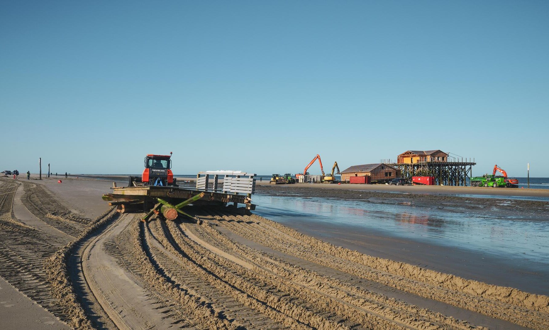 Die Pfahlbauten – einzigartig in St. Peter-Ording