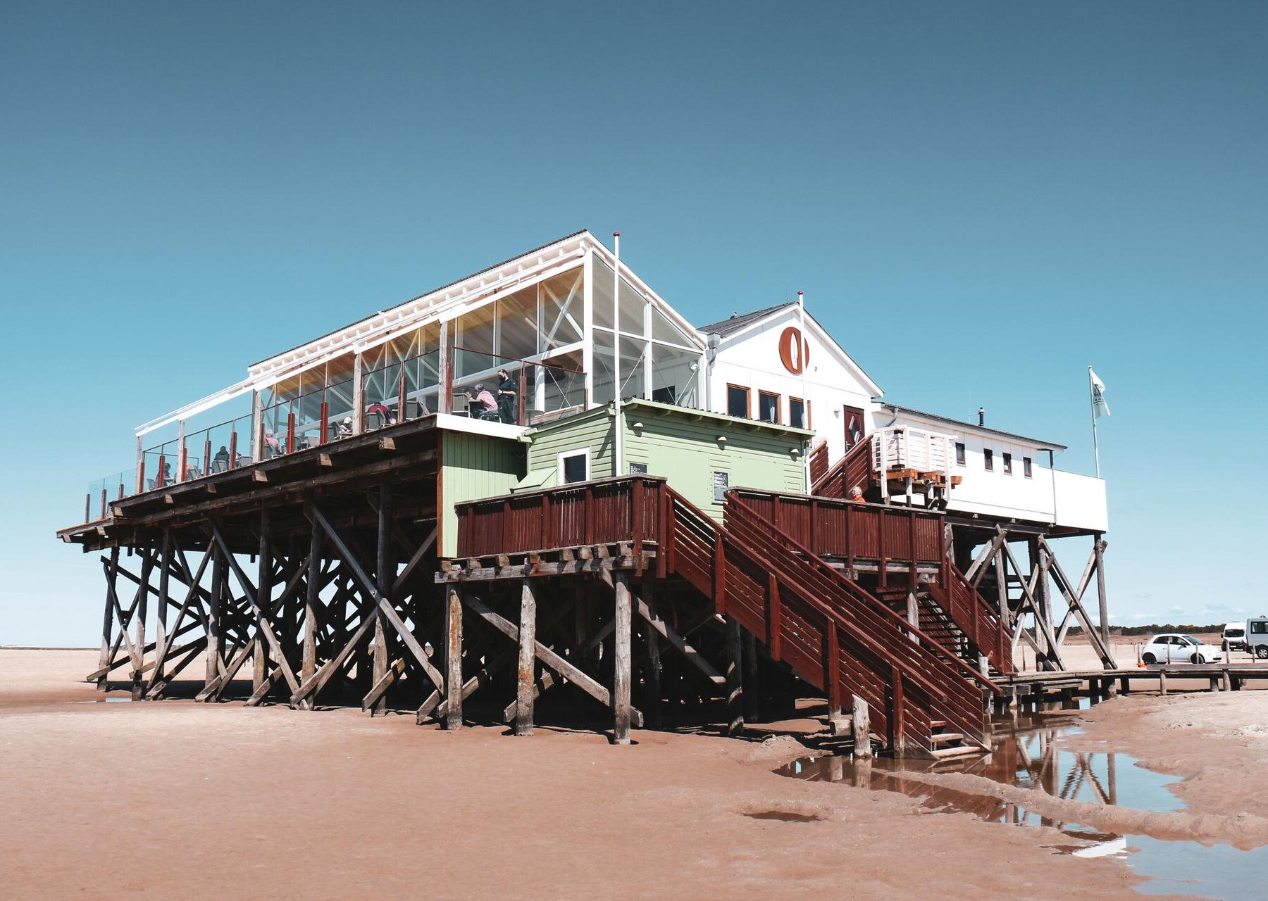 Die Pfahlbauten – einzigartig in St. Peter-Ording