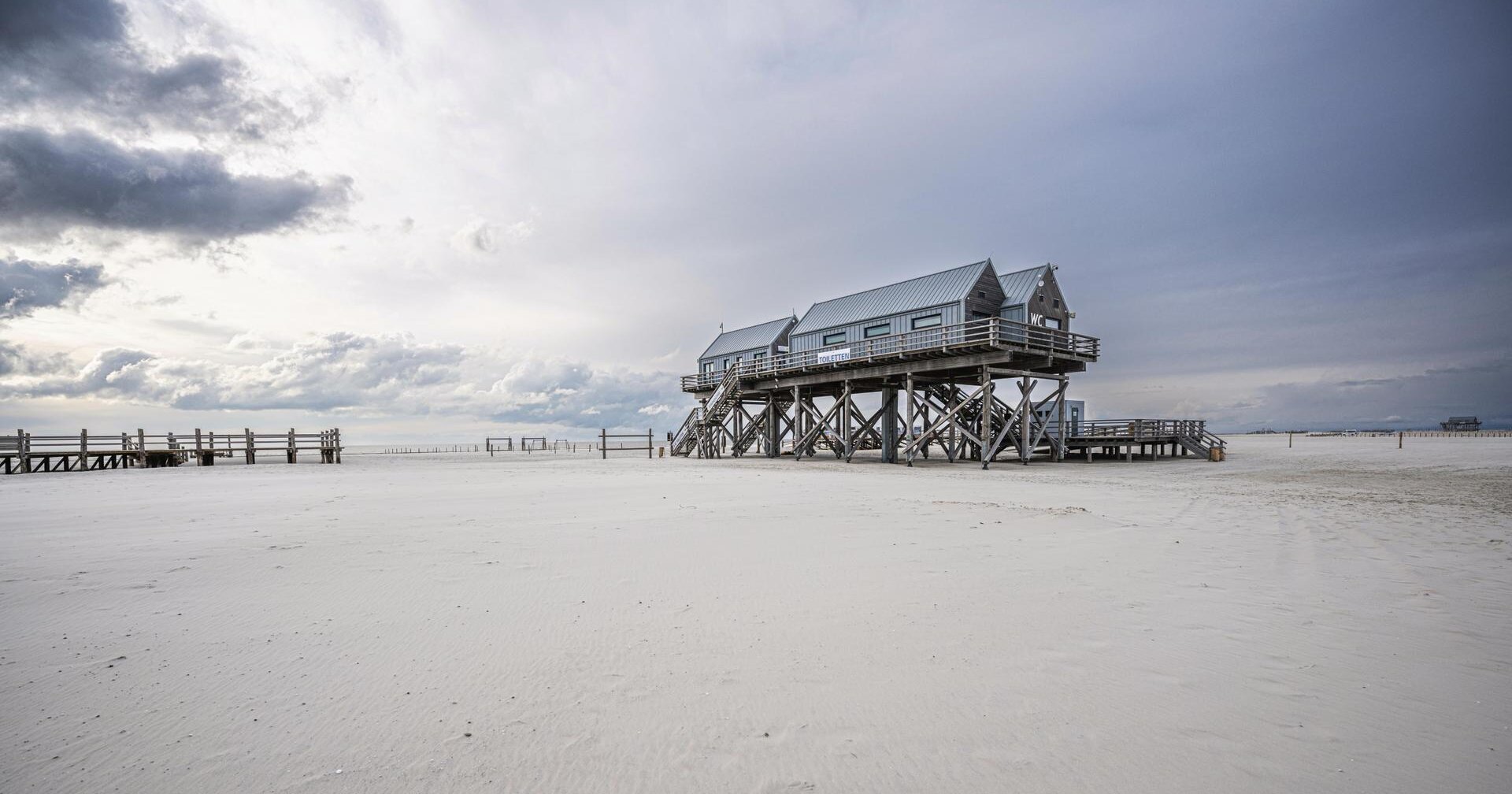 Die Pfahlbauten – einzigartig in St. Peter-Ording